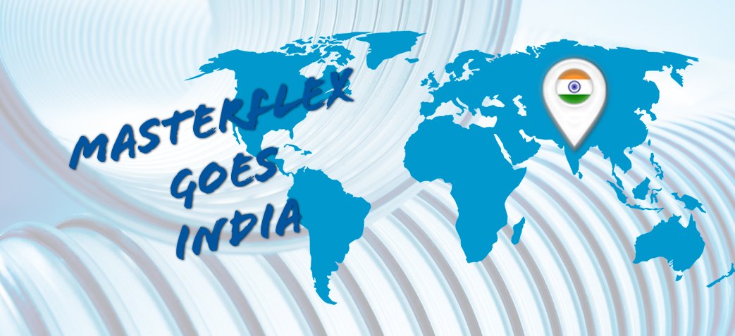 Masterflex baut Geschäft in Indien aus
