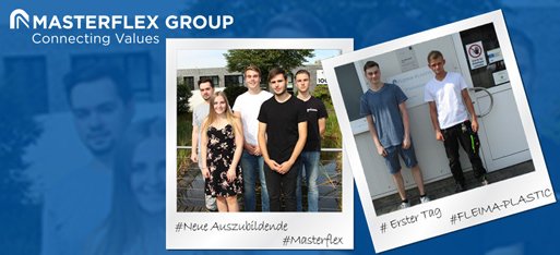 Masterflex Group: Trainees start their careers at Masterflex Group